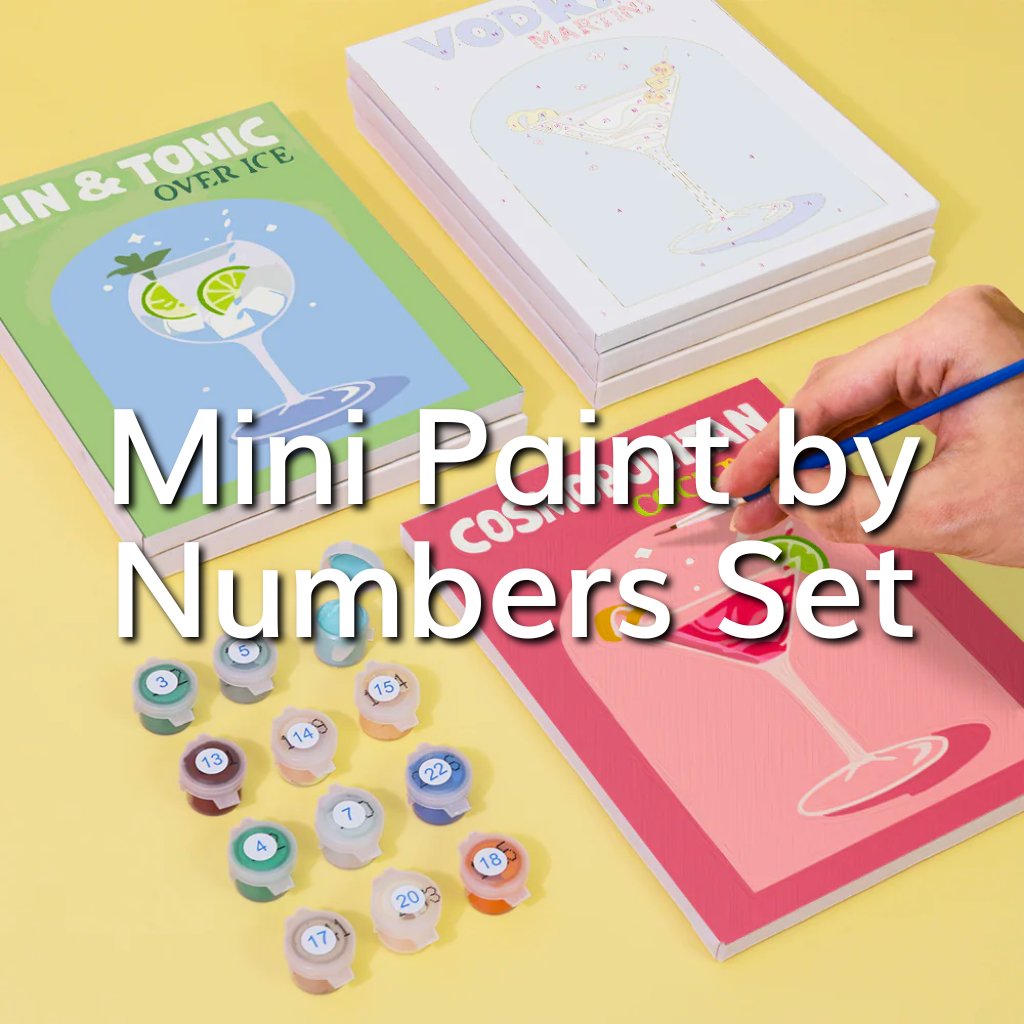 Mini Paint by Numbers Set – Figured'Art