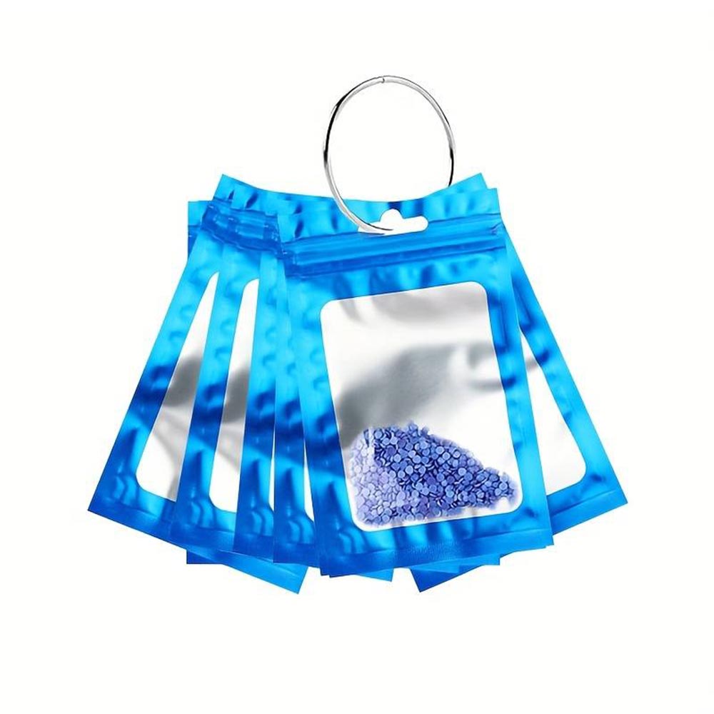 5D Diamond Painting 50 ziplock bags and 1 book ring in 8 colors ...