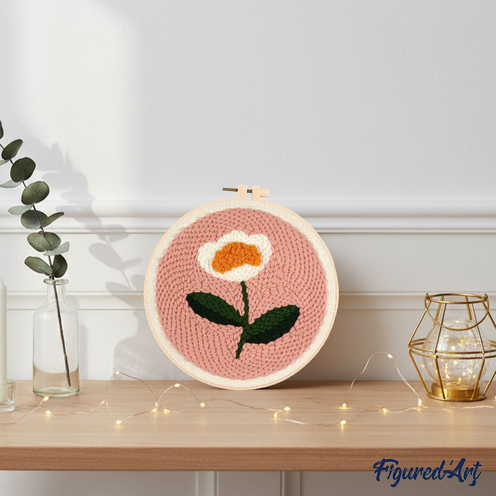 Punch Needle Kit - A Daisy – Figured'Art