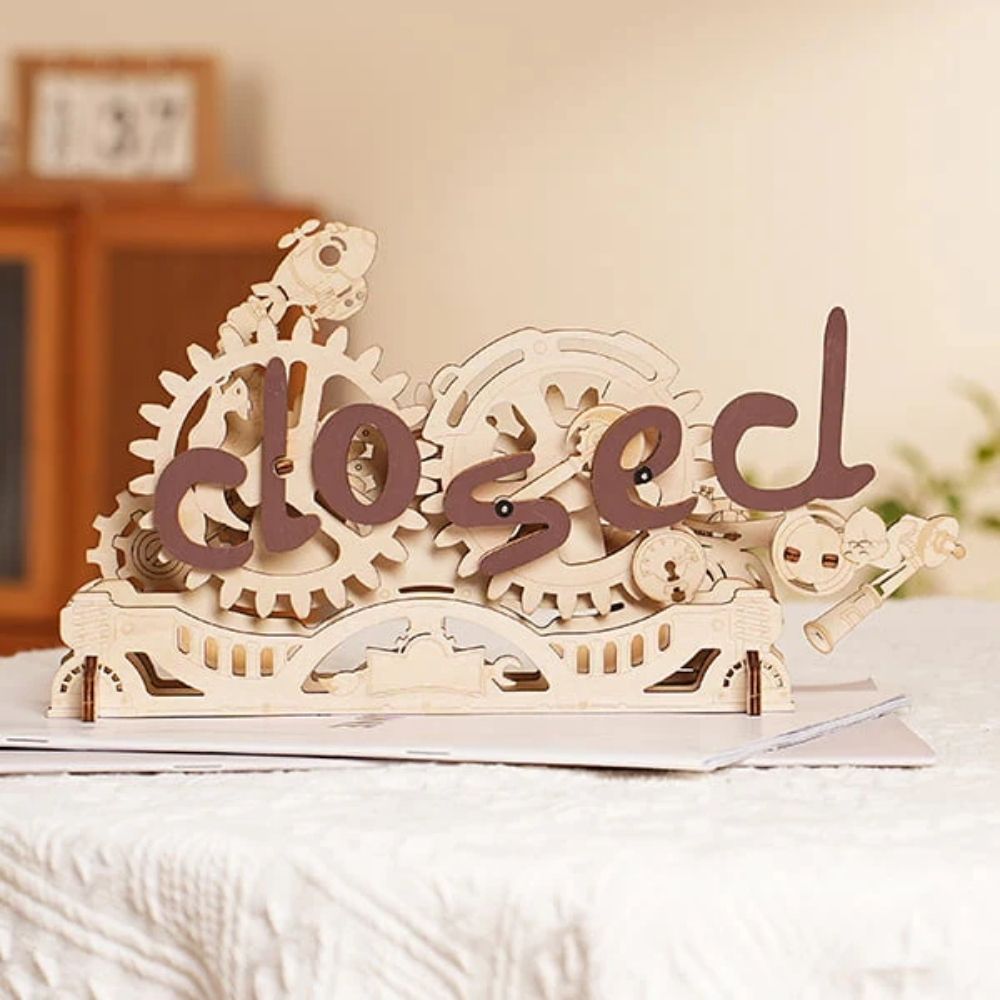 3D Puzzle - Open/Closed Sign – Figured'Art