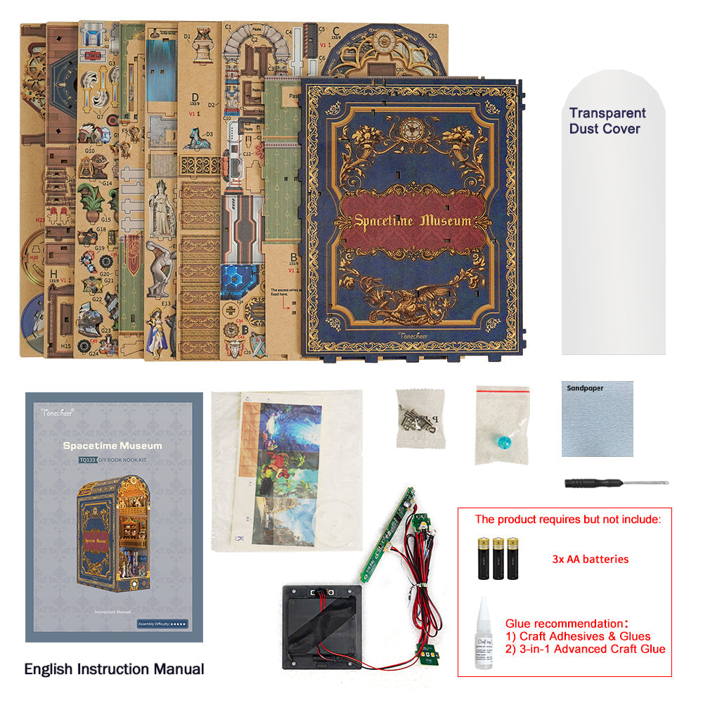 DIY Book Nook Kit - Spacetime Museum – Figured'Art