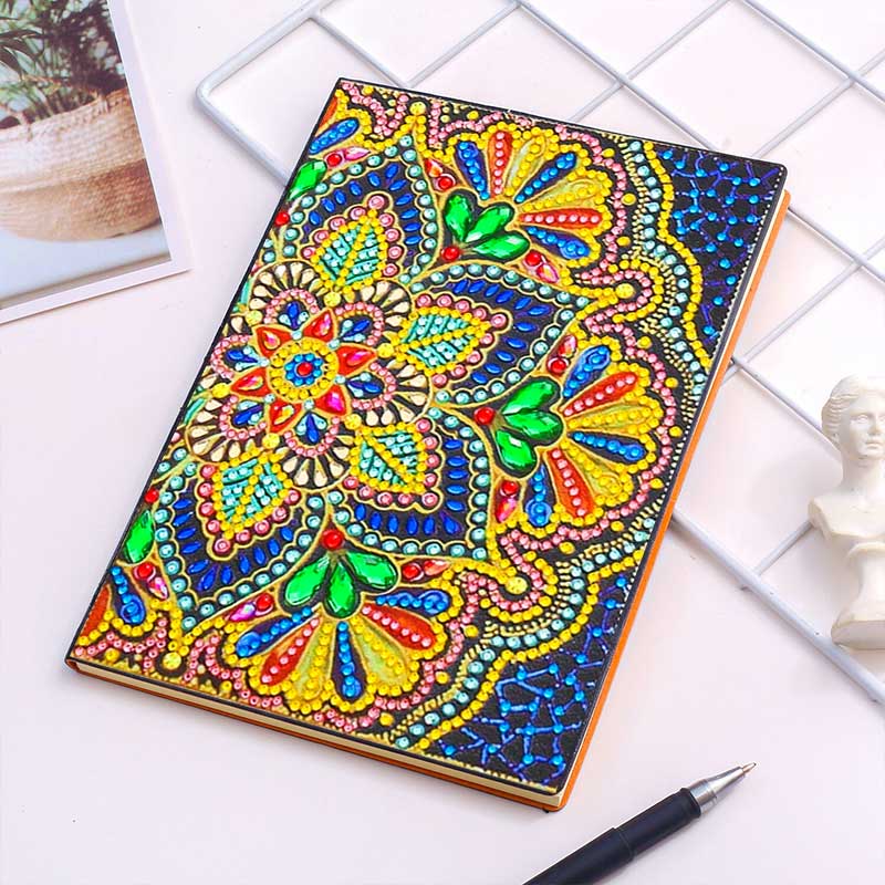 Diamond Painting Notebook Flower design – Figured'Art