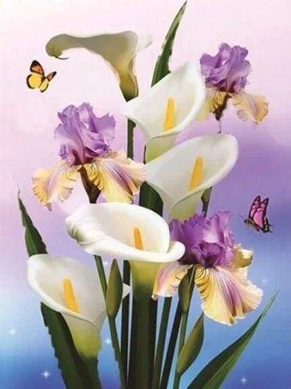 Diamond Painting - Aromas and Iris – Figured'Art