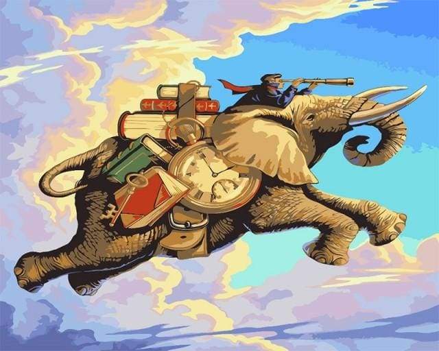 Paint by numbers - Dumbo – Figured'Art